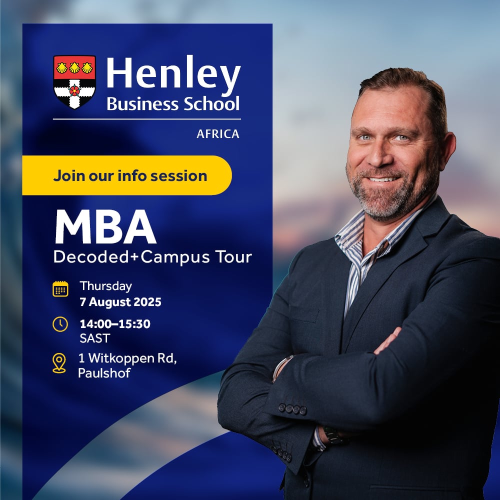 Upcoming Events - Henley Africa MBA