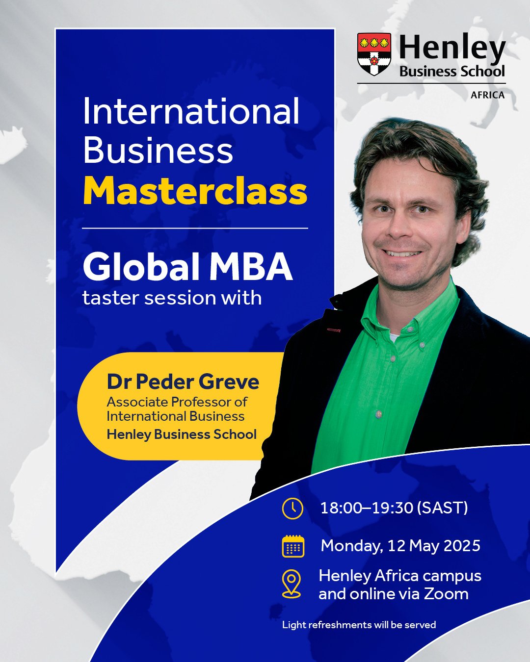 Global MBA taster | Registration page | Campus Event