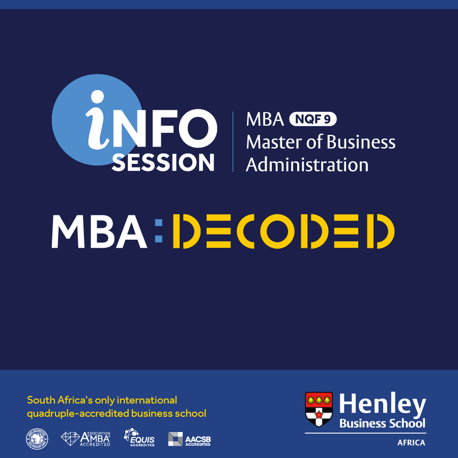 Upcoming Events - Henley Africa MBA