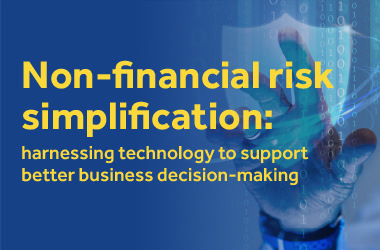 Non-financial risk simplification | Shaun Haron and Christine Williams